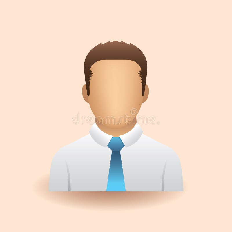 Employee. Vector Illustration Decorative Design Stock Illustration ...