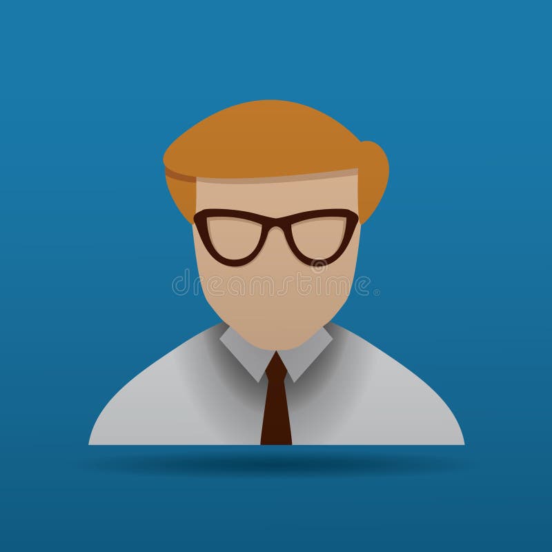 Employee. Vector Illustration Decorative Design Stock Vector ...