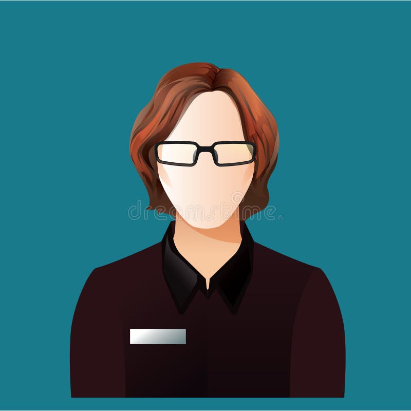 Employee. Vector Illustration Decorative Design Stock Vector ...