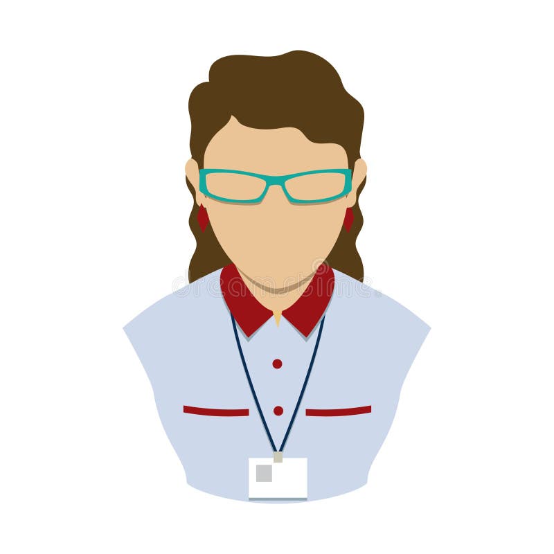 Employee. Vector Illustration Decorative Design Stock Vector ...