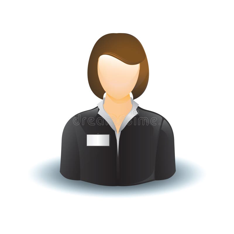 Employee. Vector Illustration Decorative Design Stock Vector ...