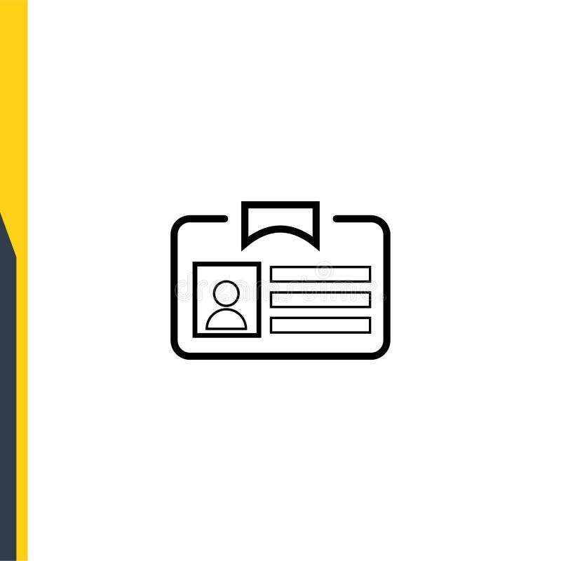 Sme Worker Badge with Photo Isometric Icon Vector Illustration Stock ...