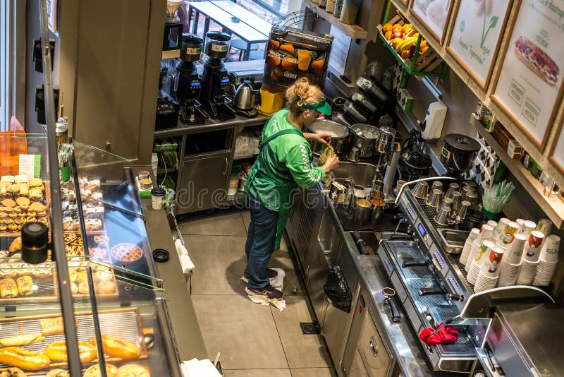 Employees at the Bakery at Work Editorial Photography - Image of ...