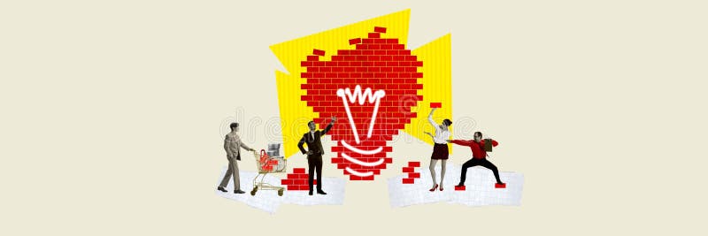 Employees, Colleagues Working on New Creative and Profitable Ideas for ...