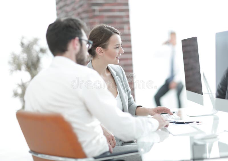 Office Staff in the Workplace Stock Photo - Image of landscaping ...