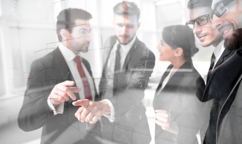 Employees Discussing Ideas for a New Business Project Stock Image ... Employees Discussing Ideas for a New Business Project Stock Image ...