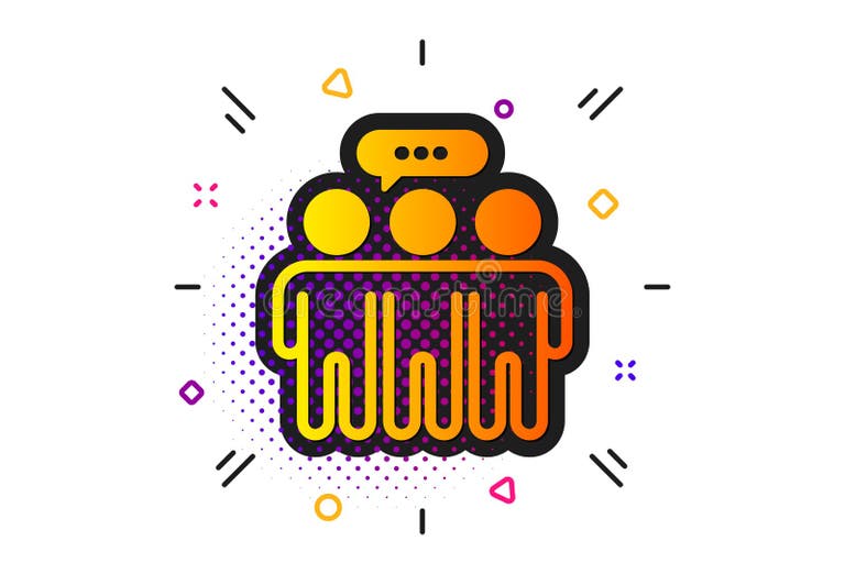 Employees Group Icon. Collaboration Sign. Development Partners. Vector ...