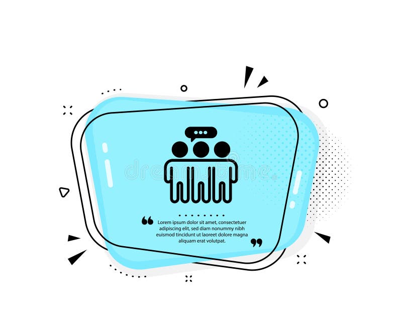 Employees Group Icon. Collaboration Sign. Development Partners. Vector ...