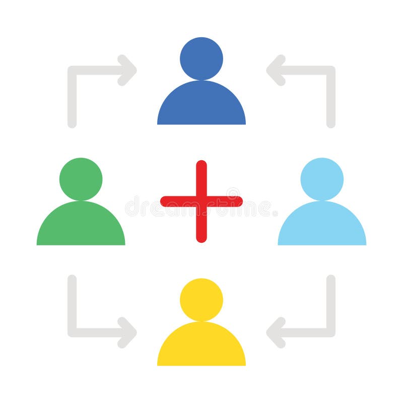 Employees, Group Vector Icon Which Can Easily Modify or Edit Stock ...
