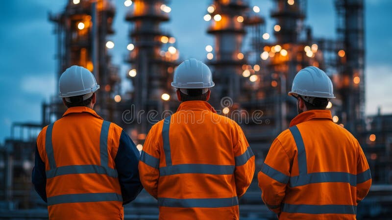 Employees Oil Refinery Day Stock Photos - Free & Royalty-Free Stock ...