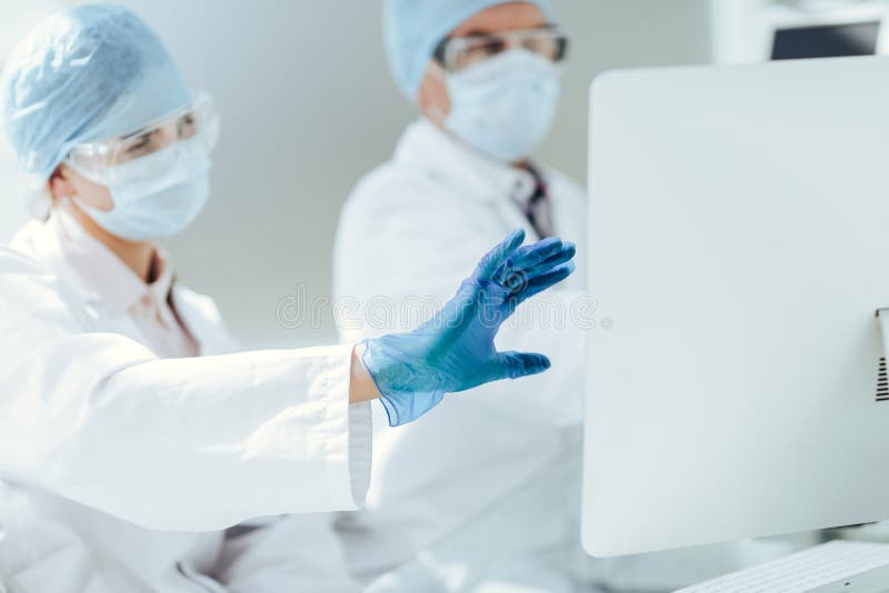 Employees of the Scientific Laboratory Work in the Laboratory Stock ...