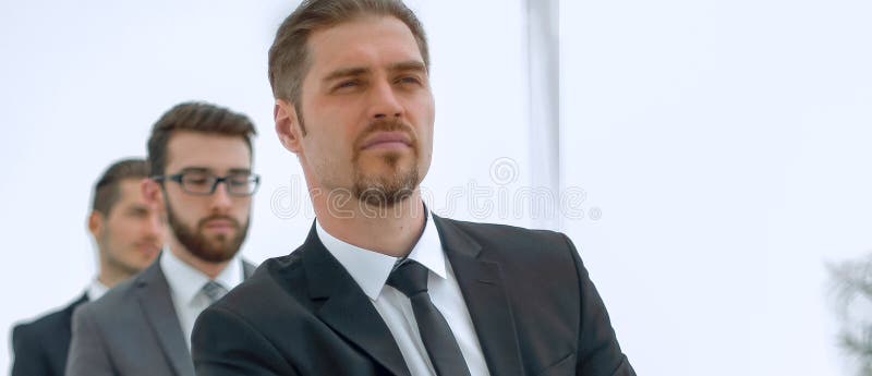 Employees Sitting at a Conference Together. Stock Image - Image of ...