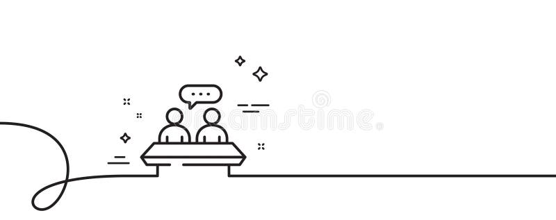 Employees Talk Line Icon. Collaboration Sign. Development Partners ...