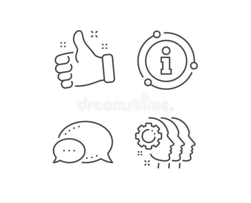 Employees Teamwork Line Icon. Collaboration Sign. Development Partners ...