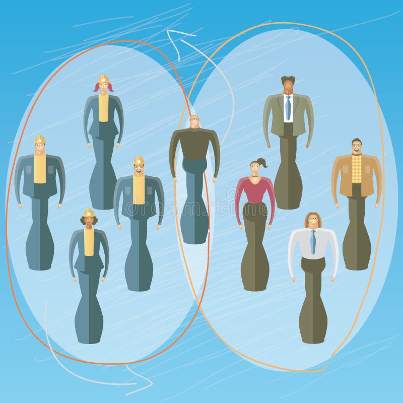 Two Employees Meeting Stock Illustrations – 195 Two Employees Meeting ...