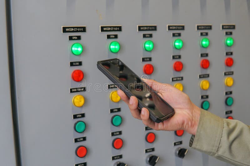 Employees Use the Program in Their Mobile Phones To Close and Open the ...