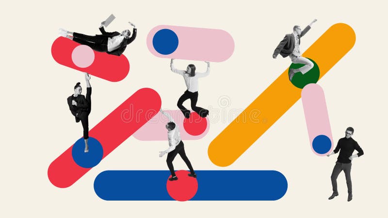 Employees Working on Current Tasks, Deadlines and Finishing Projects ...