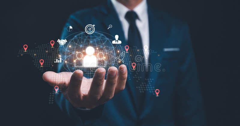 Employing CRM, the Businessman Manages Global Customer Networks ...