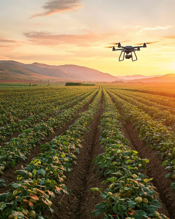 By Employing Drones and Automated Systems, a High-tech Robotic Farmer ...
