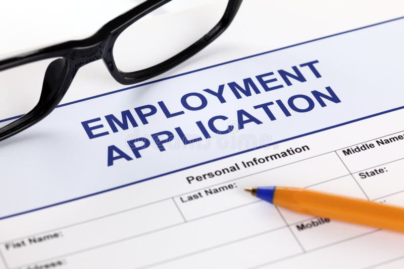Employment Application stock photo. Image of form, business - 45697770