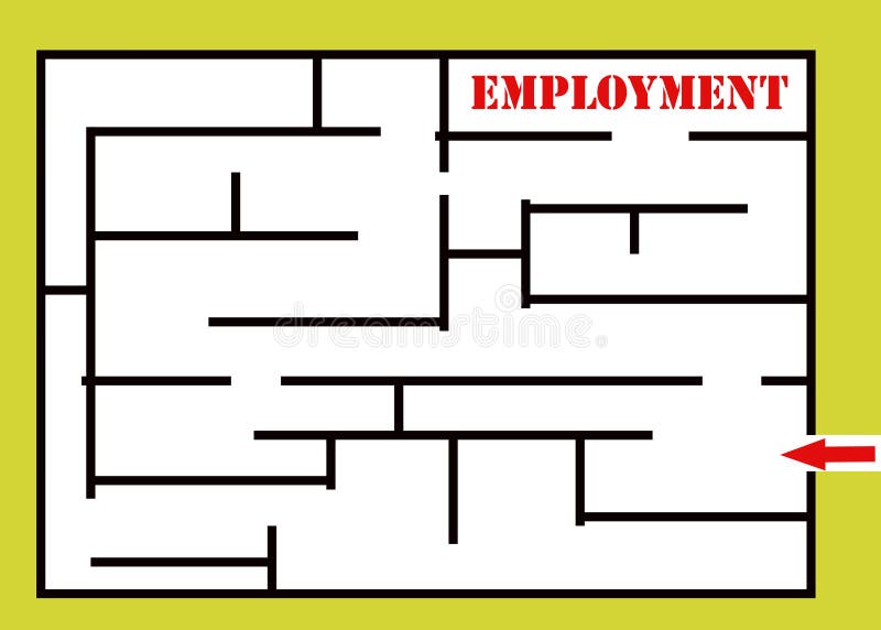 Employment Maze Stock Illustrations – 69 Employment Maze Stock ...