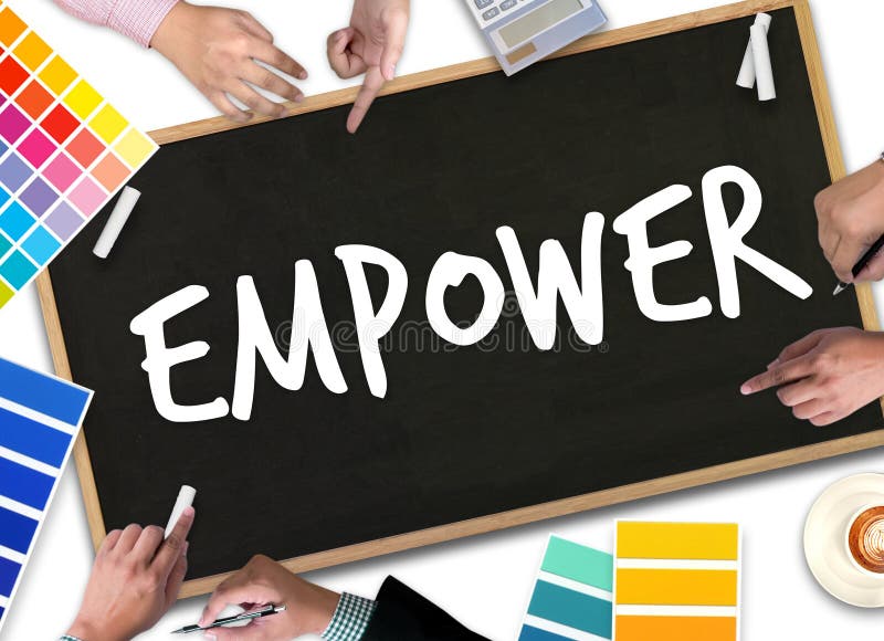 Empower Business Job Work Mission Planner Organizer Stock Photo - Image ...