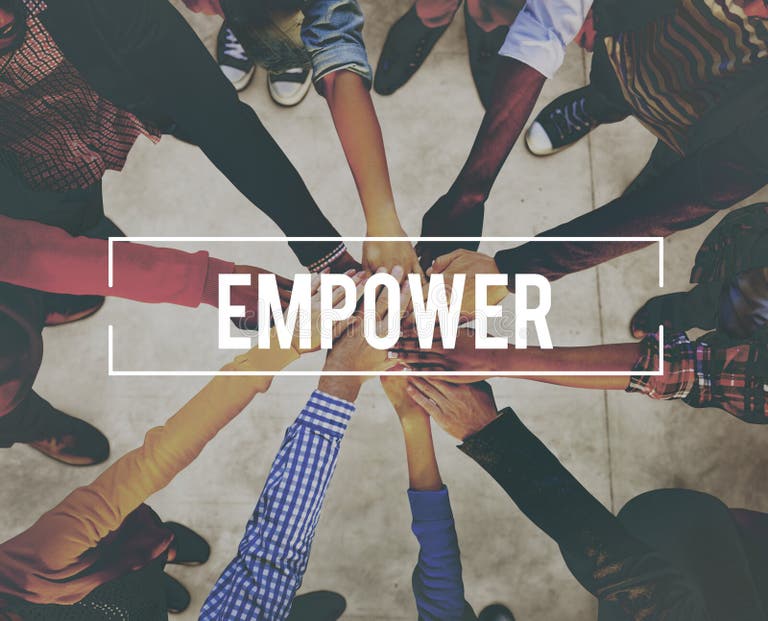 Empower Enable Authorized Liberate Power Concept Stock Image - Image of ...