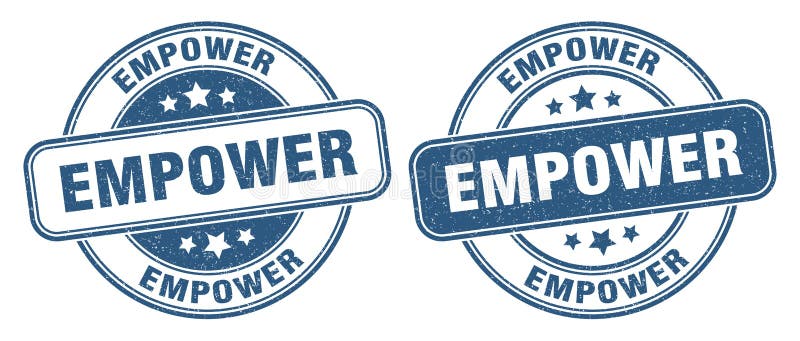 Empower Stamp. Empower Label. Round Grunge Sign Stock Vector ...