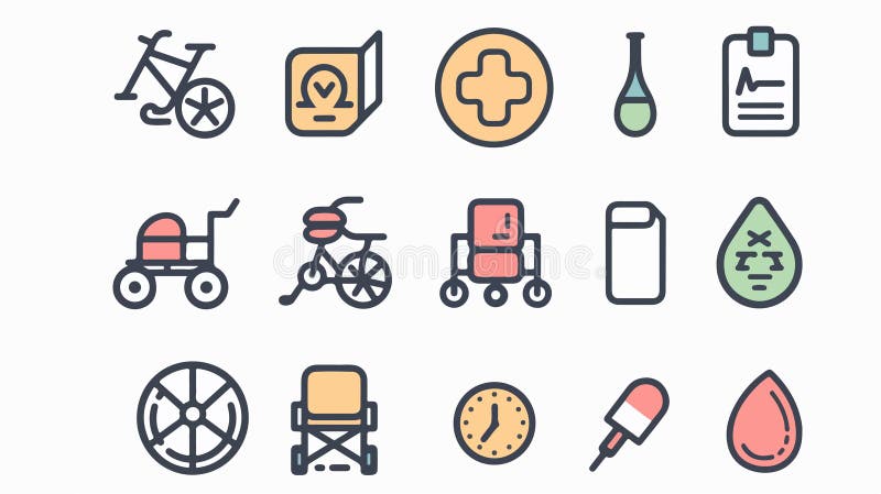 Chronic Illness Icon: Symbol of Disability Support and Health Care ...