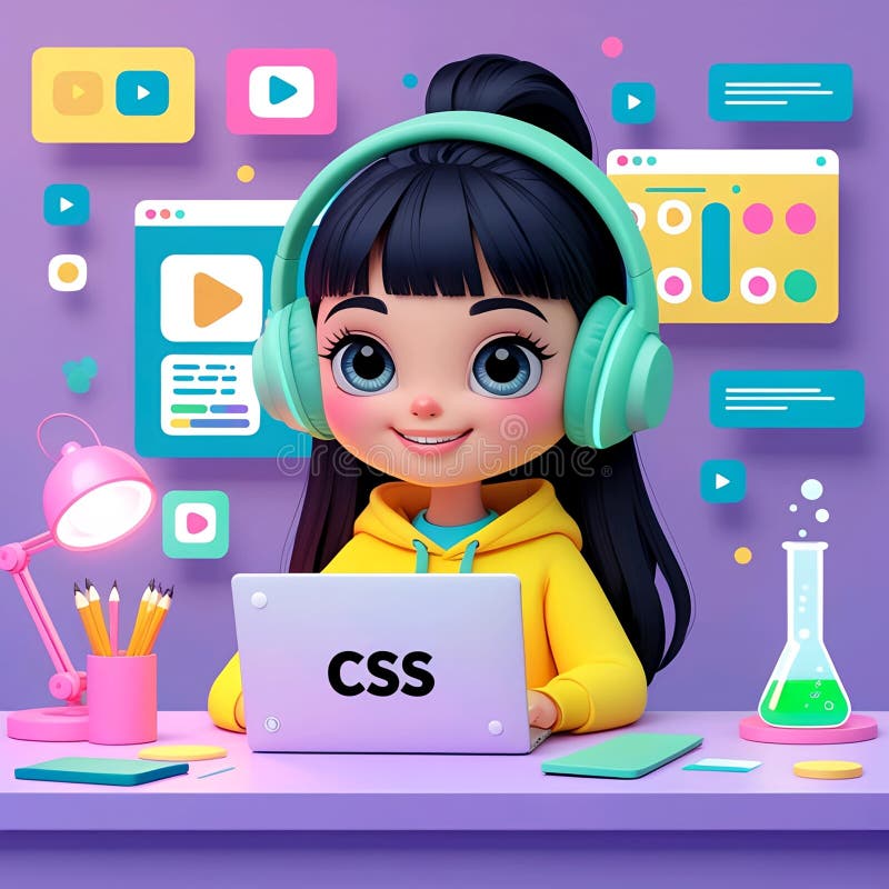 Empowering Developers with HTML and CSS Stock Image - Image of html, empowering: 376763477