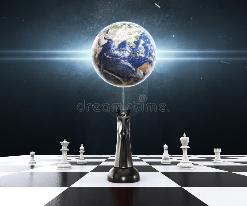 Empowering of the Earth with Chess on the Chessboard. Chess Business ...