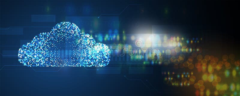 Empowering Global Connectivity through the Innovation of Cloud Technology Stock Vector ...