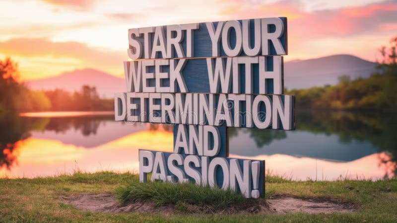 Empowering Monday Message, Start Your Week with Determination and ...