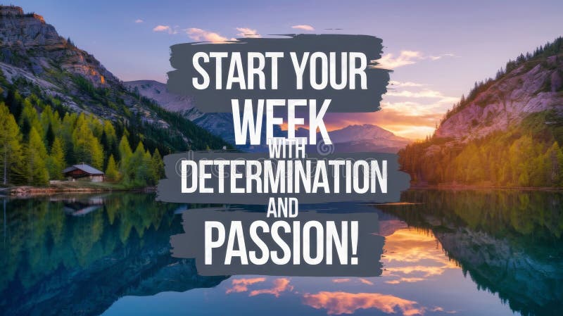 Empowering Monday Message, Start Your Week with Determination and ...