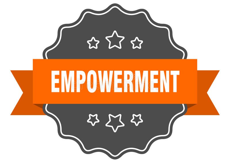 Empowerment label stock vector. Illustration of emblem - 194922998