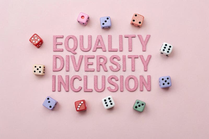 Empowerment and Representation Concept on Pink Background Stock ...