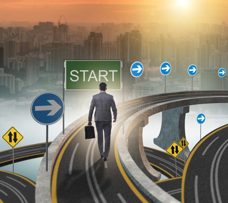 Empresario Al Inicio De Su Carrera Foto de archivo - Imagen de teamwork ...