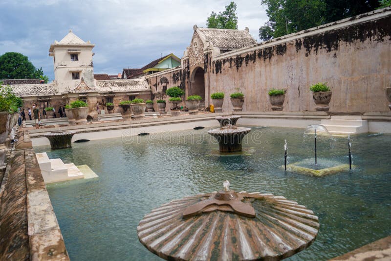 Empress Pool at the Water Castle Stock Photo - Image of vacation ...