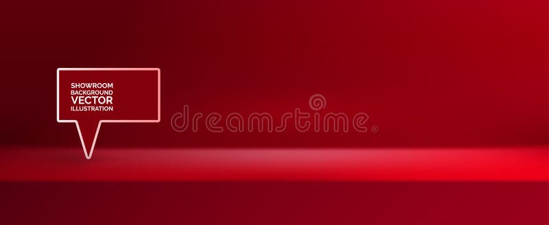 Empty Abstract Showroom, Studio Display, Stage, Table, Platform Stock ...