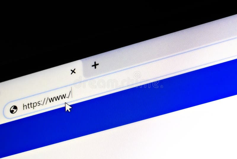 Empty Address Bar of Internet Browser. Editorial Photo for News about ...