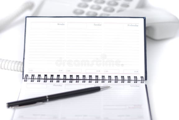 Empty Address Book stock image. Image of book, stationery - 2263369