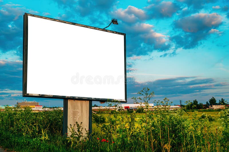 Empty Advertising Light Box Mockup. Generative Ai Stock Photo - Image ...