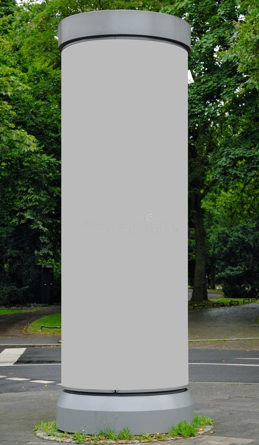 Empty Advertising Light Box Mockup. Generative Ai Stock Photo - Image ...