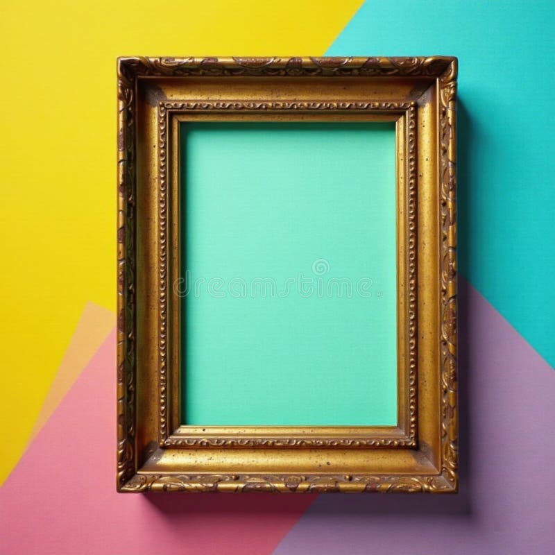 Empty Aged Instant Camera Frame, Ready for Image, Frame Mockup, Photo ...