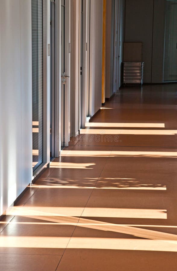 Empty Aisle At The Home Improvement Warehouse Stock Image - Image of ...