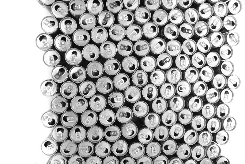 Empty aluminum cans stock image. Image of beverage, packaging - 87656321