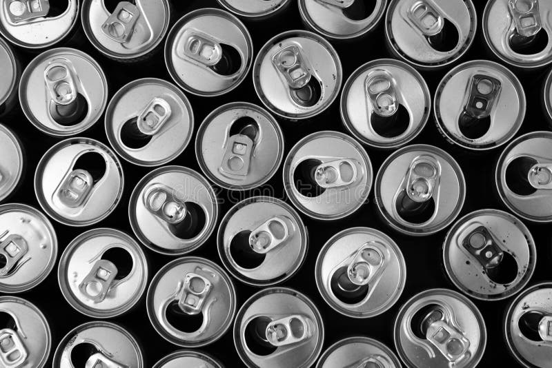 Empty Aluminum Cans Texture Stock Image - Image of texture, environment ...