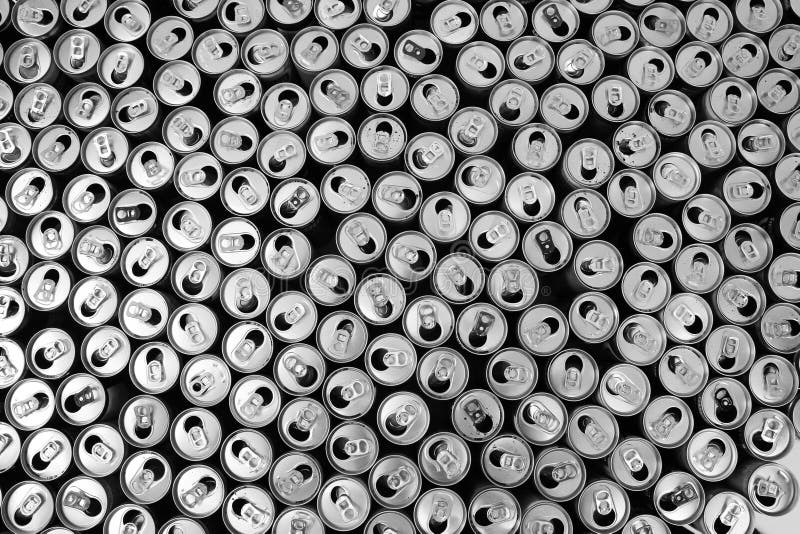 Empty Aluminum Cans Texture Stock Image - Image of reuse, container ...
