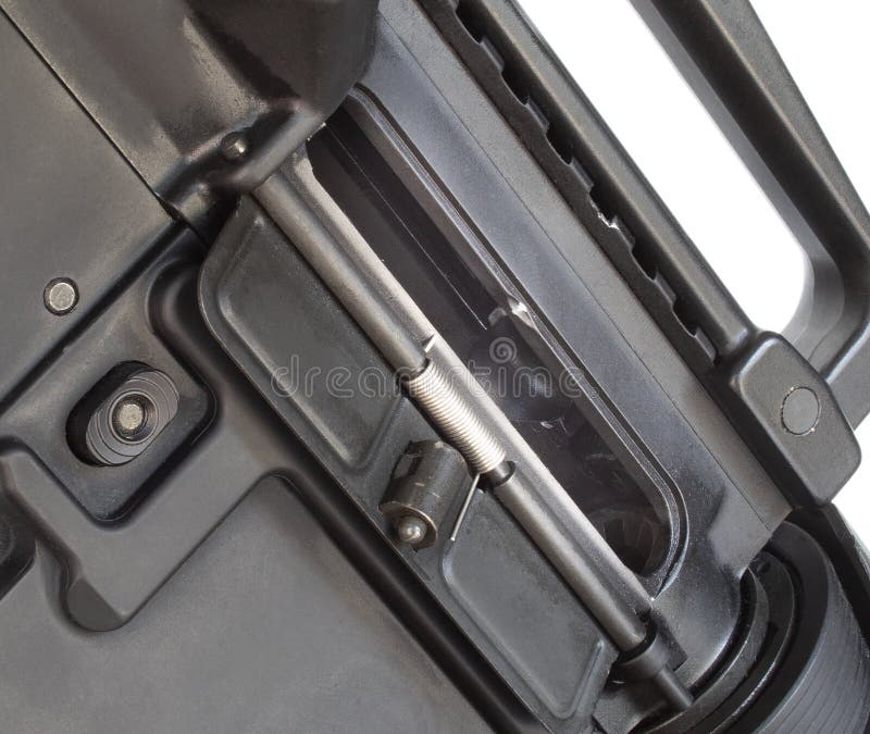 AR 15 rifle chamber stock image. Image of barrel, modern - 103105409