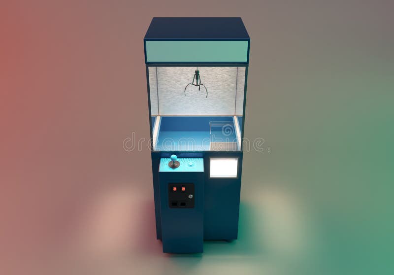 Arcade Robotic Claw Game Machine Stock Illustrations – 283 Arcade ...